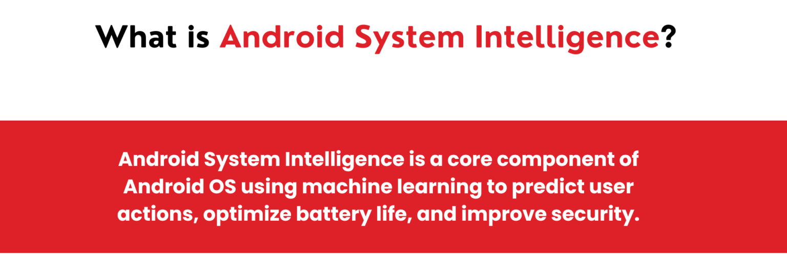 Android System Intelligence: How It’s Revolutionizing Android App ...